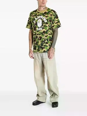 A BATHING APE Camo-print T-shirt