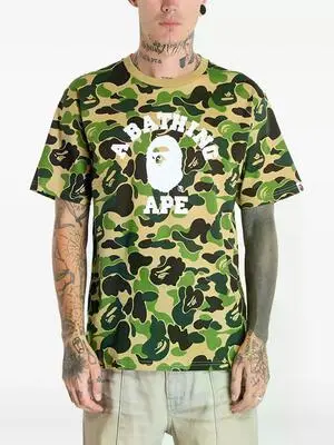 A BATHING APE Camo-print T-shirt