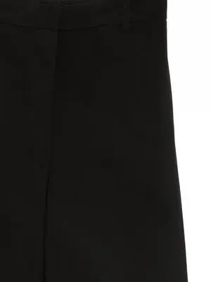BLANCA VITA Belt-loops Trousers - Black