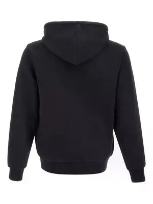 SUN 68 Cotton Zip-up Hoodie - Black