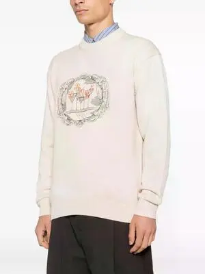 Drole De Monsieur Graphic-print Sweater