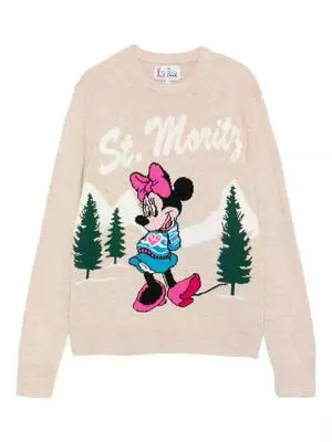 MC2 SAINT BARTH Minnie Jacquard Sweater - Neutrals
