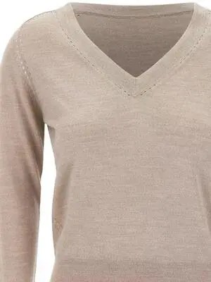 Liu Jo V-neck Wool Pullover