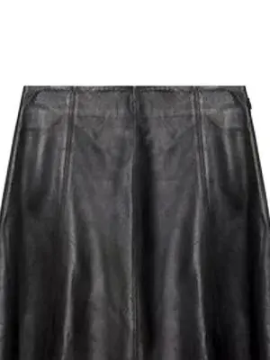 Simkhai Ryma Leather Midi Skirt