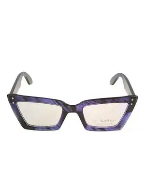KADOR Alexa Geometric-frame Glasses - Purple