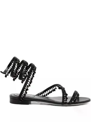 Rene Caovilla Chandelier Embellished Sandals