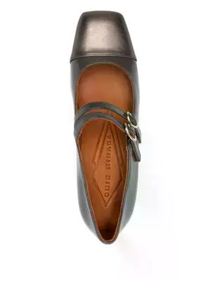 Chie Mihara Buckle-strap Heeled Pumps