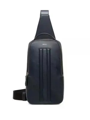 Bally Mythos Leather Shoulder Bag - Blue