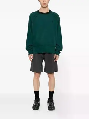 Asics Slogan-embroidered T-shirt