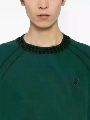 Asics Slogan-embroidered T-shirt