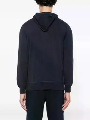Kiton Cashmere Zip-up Cardigan - Blue