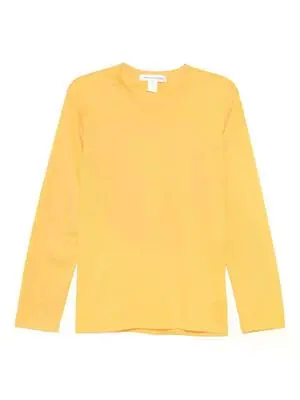 Comme Des Garçons Cotton T-shirt - Yellow