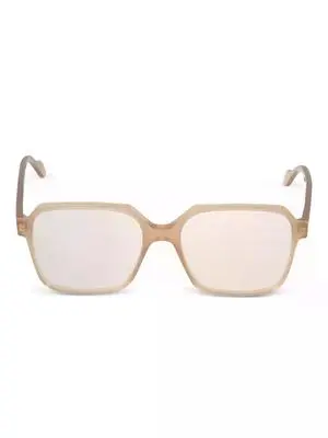 KADOR Lisa Geometric-frame Glasses - Neutrals