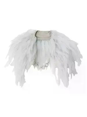 Women's White Feather