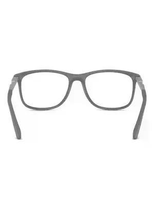 Emporio Armani Square Frame Eyeglasses - Grey