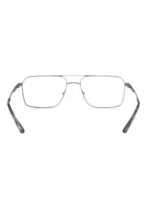 Emporio Armani Square-frame Eyeglasses - Grey