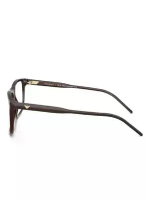 Emporio Armani Square Frame Eyeglasses