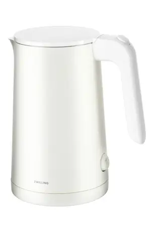 ZWILLING Enfinigy 1-liter Cool Touch Electric Kettle - White