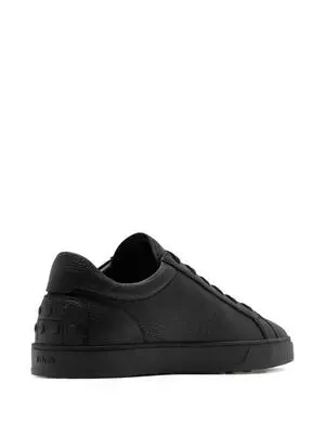 TOD'S Pebbled Sneakers - Black
