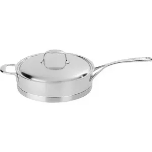 DEMEYERE Atlantis 3-quart Sauté Pan With Helper Handle & Lid - Stainless Steel