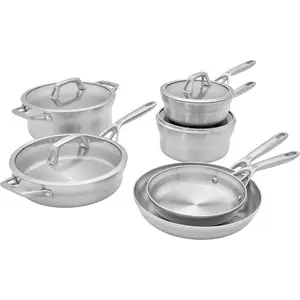 ZWILLING Motion 10-piece Cookware Set - Stainless Steel