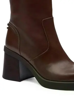 COACH® Sculpted C Leather Boots