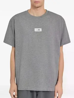 MAISON MARGIELA Numeric Cotton T-shirt - Grey