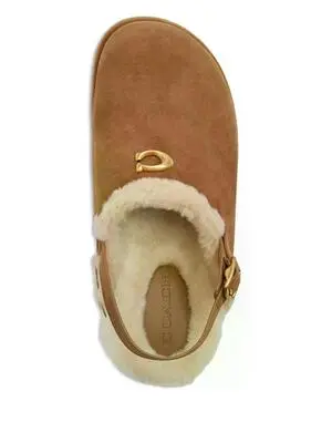 COACH 60mm Buckle-strap Mules