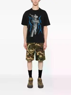 MELT Graphic-print T-shirt - Black