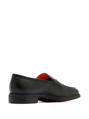 Santoni Leather Loafers