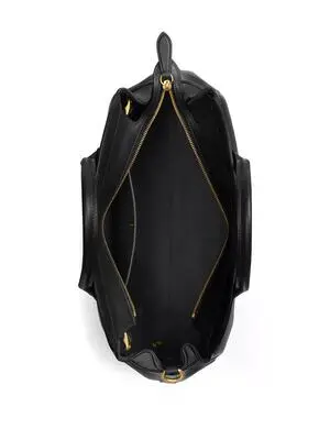 COACH Empire Leather Carryall Tote Bag - Black