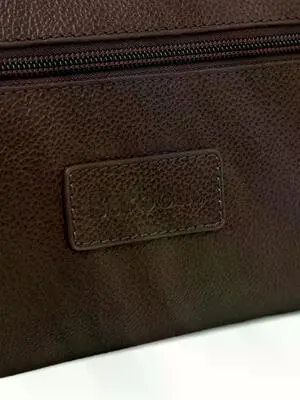Barbour Leather Wash Bag