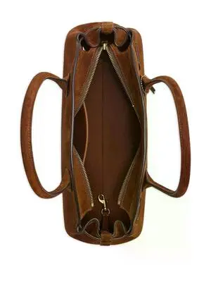 COACH Empire Carryall Suede Shoulder Bag