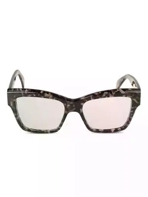 KADOR Geometric-frame Sunglasses - Black