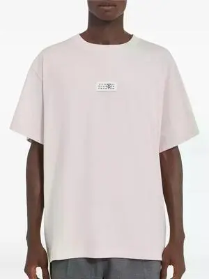 MAISON MARGIELA Numeric Cotton T-shirt - Pink