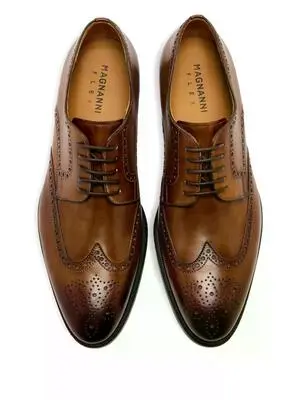 Magnanni Perforated Derby Shoes