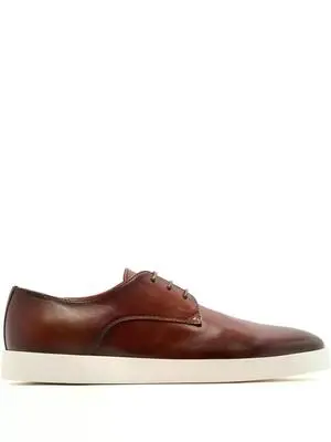 Santoni Lace-up Derby Shoes - Brown