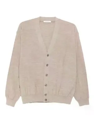 LEMAIRE Button-front Cardigan - Neutrals