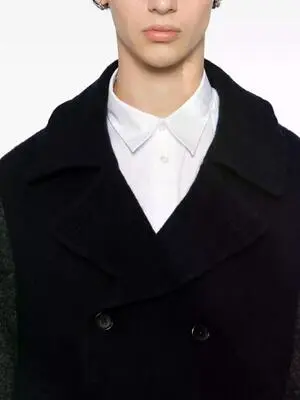 Comme Des Garçons Contrast Panelled Coat