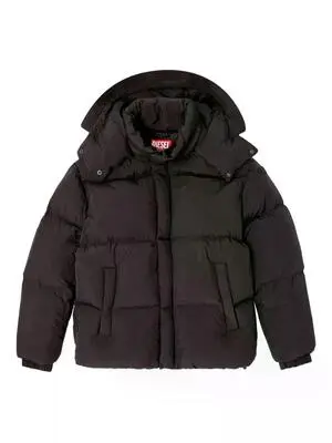 DIESEL® Logo-patch Down Jacket