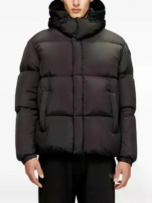 DIESEL® Logo-patch Down Jacket