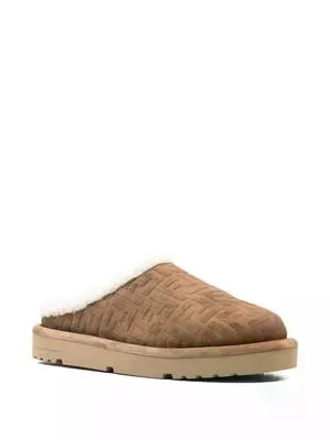 Fendi Afterski Crosta Ff Clogs