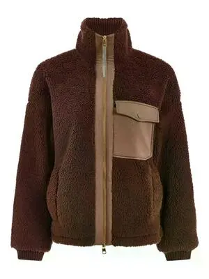 Women's Brown Sherpa Jackets