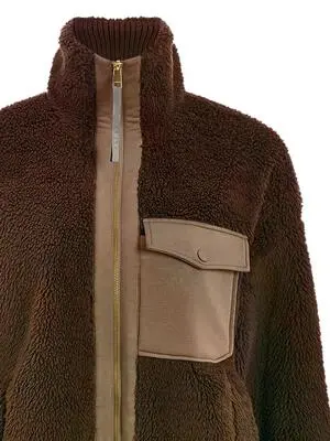 Varley Lowell Sherpa Jacket - Brown
