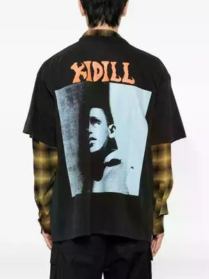 KIDILL Cracked-face T-shirt