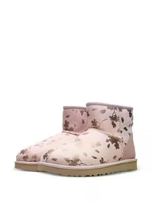 UGG Floral Foil Mini Boots