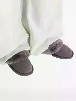 EMU AUSTRALIA Jolie Fur Trim Slippers - Grey