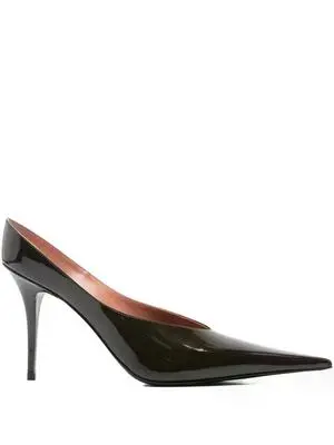 Amina Muaddi 90mm Anok Mules