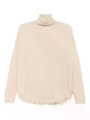 KUJTEN Mavis Frayed Sweater