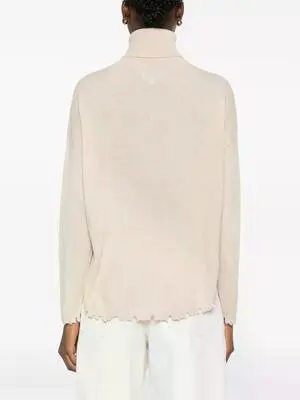 KUJTEN Mavis Frayed Sweater